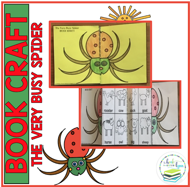THE VERY BUSY SPIDER BOOK CRAFT ~ Book Units by Lynn
