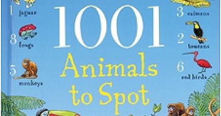 The Lion is a Bookworm: Usborne Review: 1001 Animals to Spot