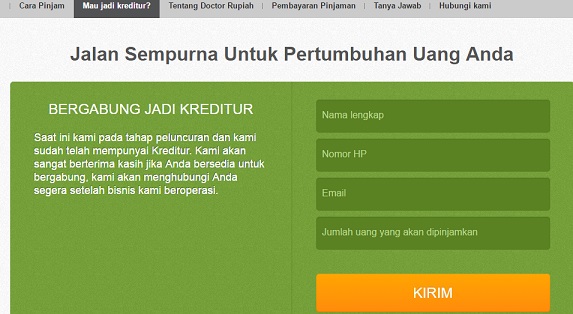 Doctor Rupiah - Solusi finansial anda 24 jam / DoctorRupiah ~ Usaha Startup