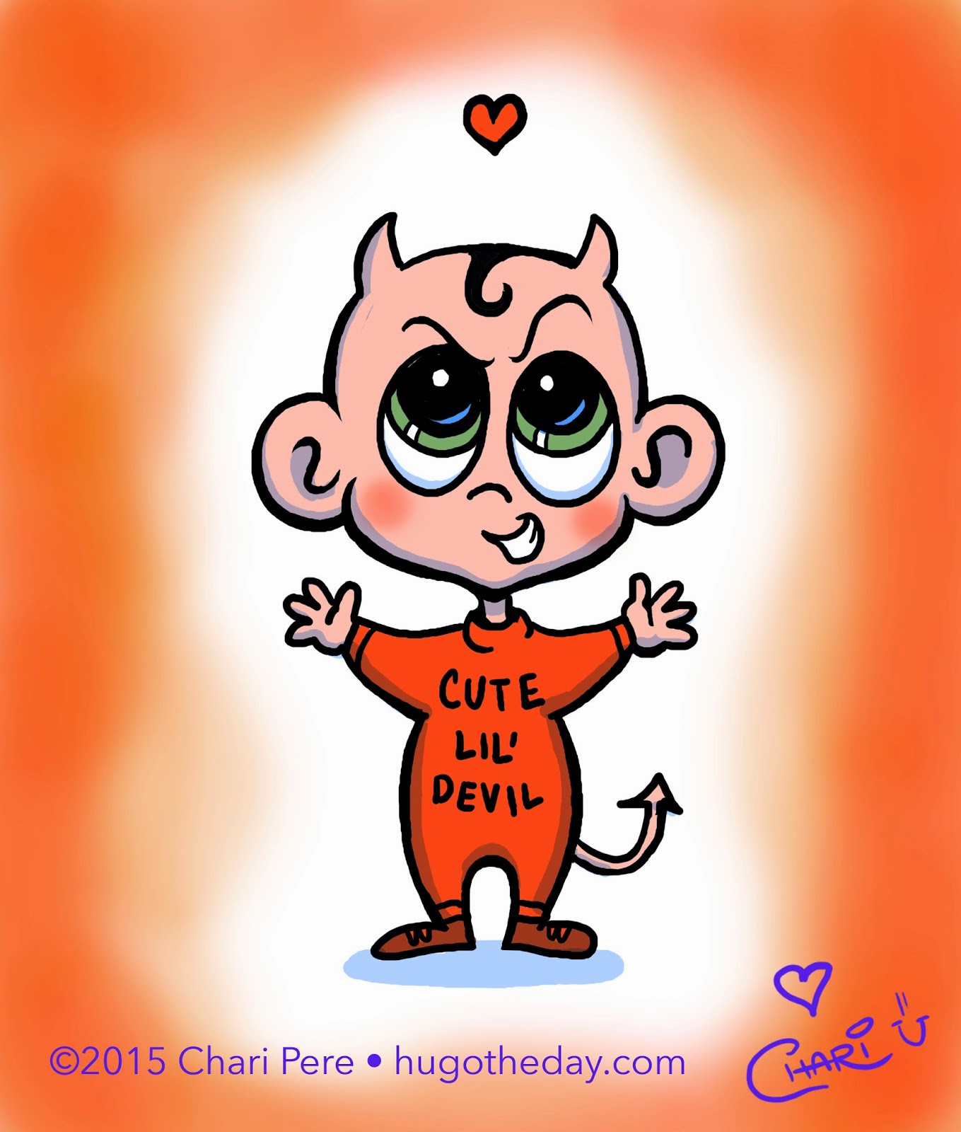 Hug O' The Day: Cute Lil' Devil Hug!