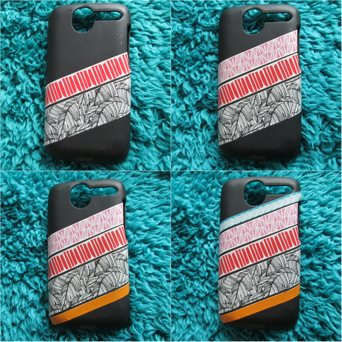 A floral crown: DIY PHONE CASE