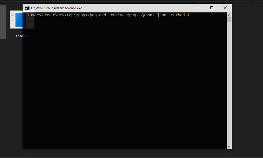 Zpaq Compresión al máximo