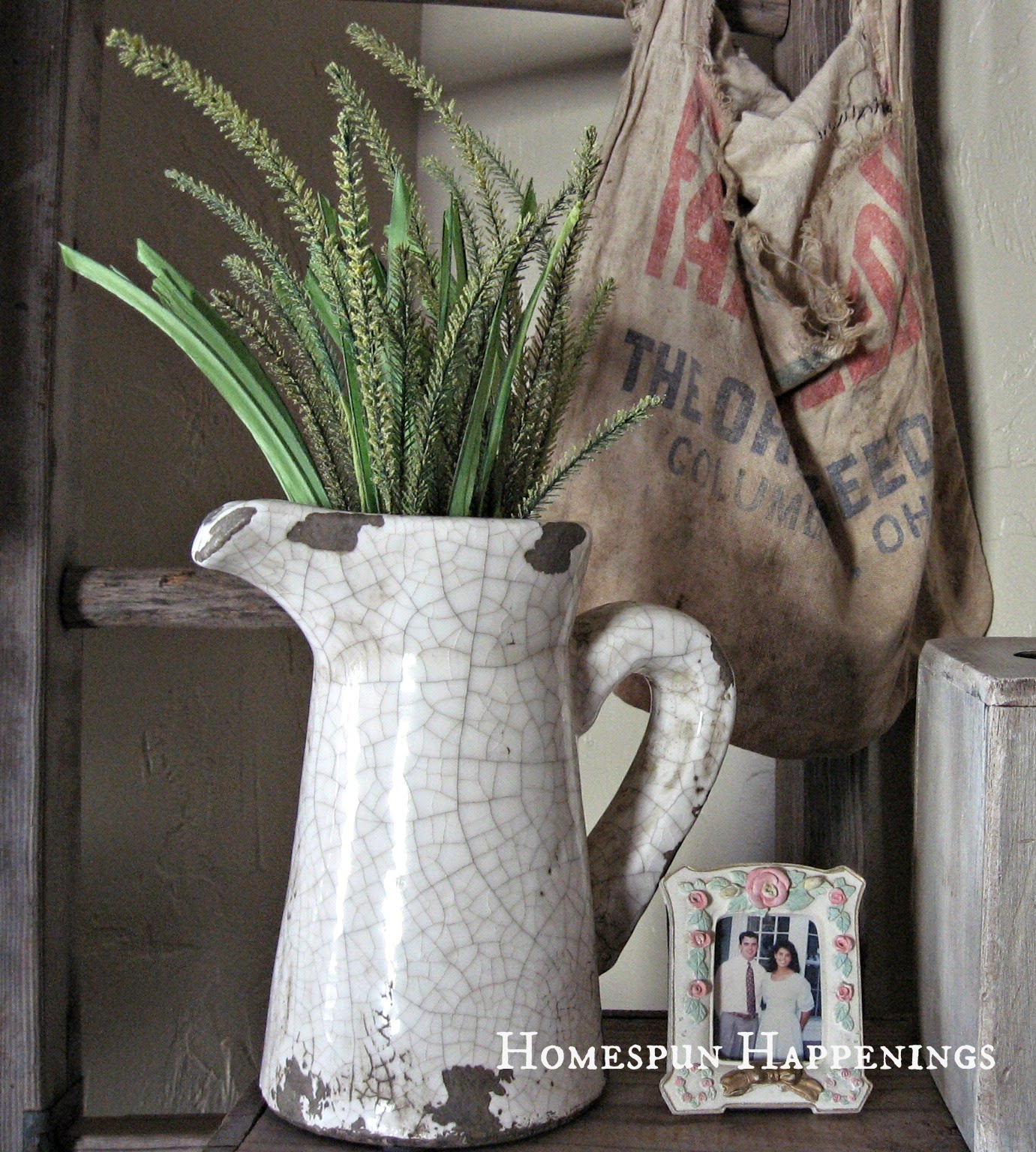Homespun Happenings: Apple Ladders Made From Pallets