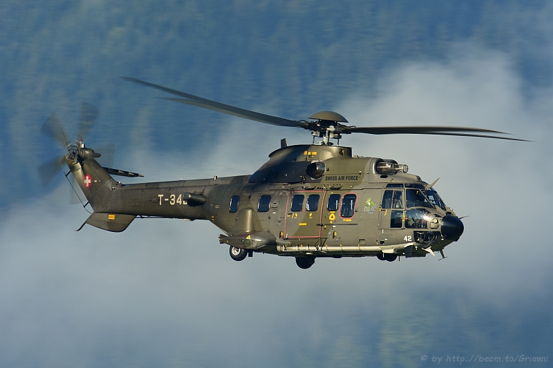 Unofficial Swiss Air Force Blog: Super Puma Display Team 2018