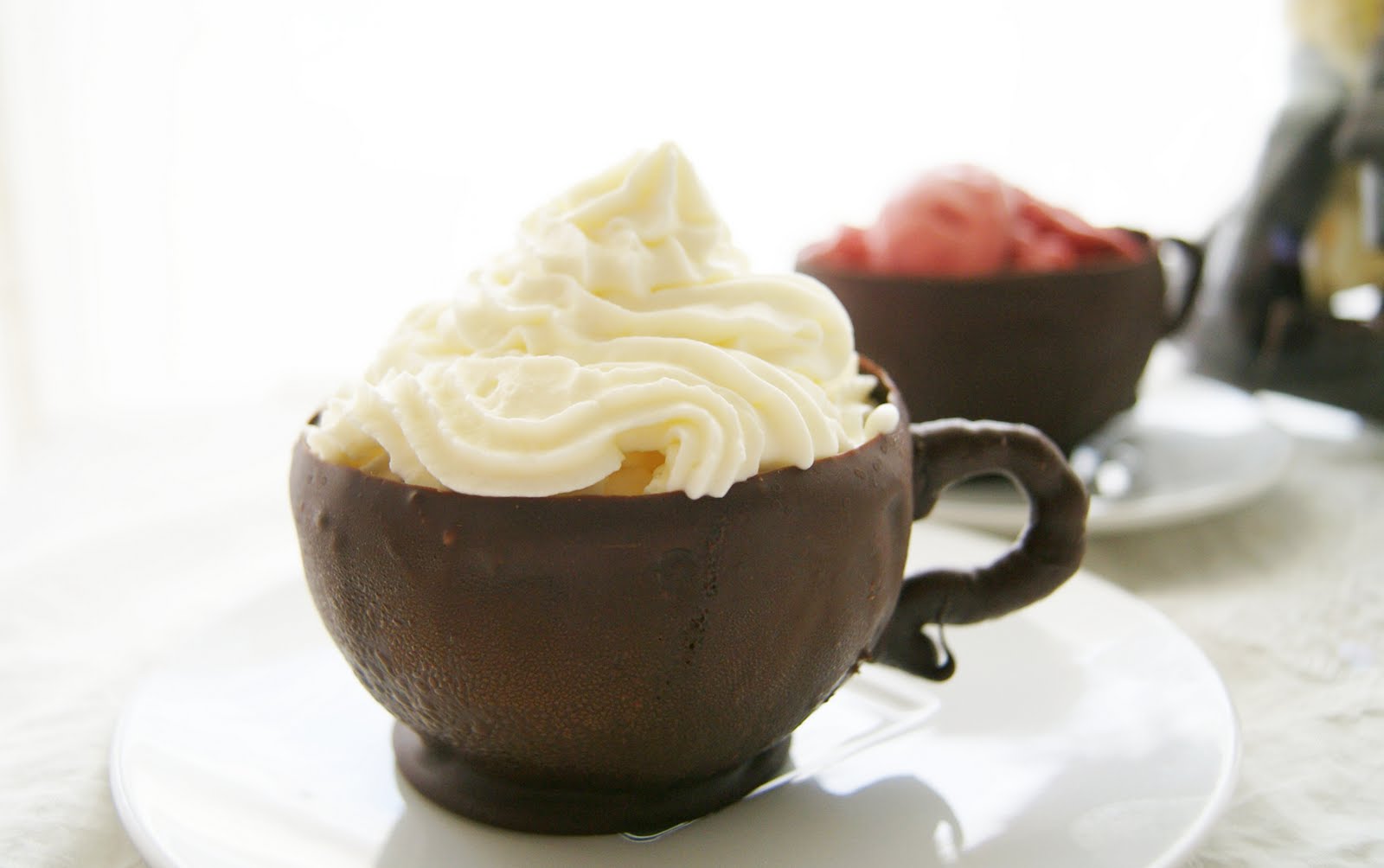 jugando en mi cocina: Tazas de chocolate