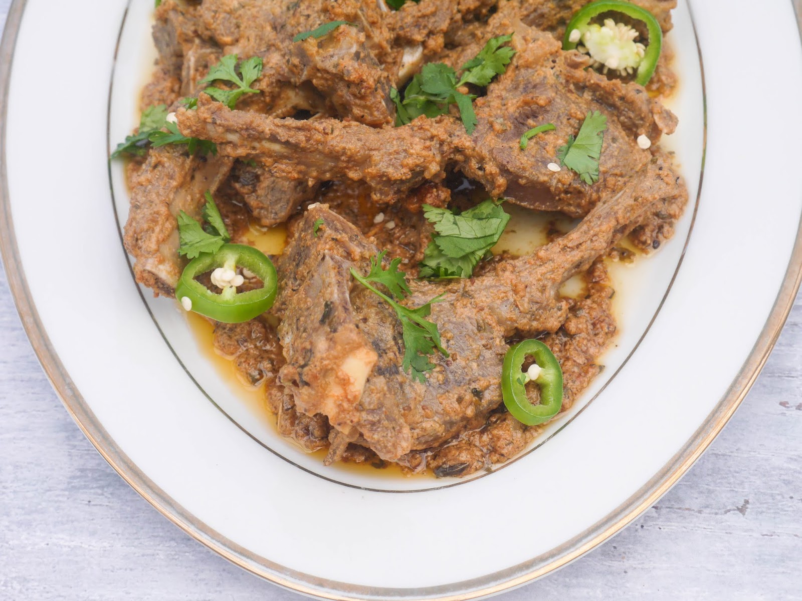 This Muslim Girl Bakes: Masala Lamb Chops.