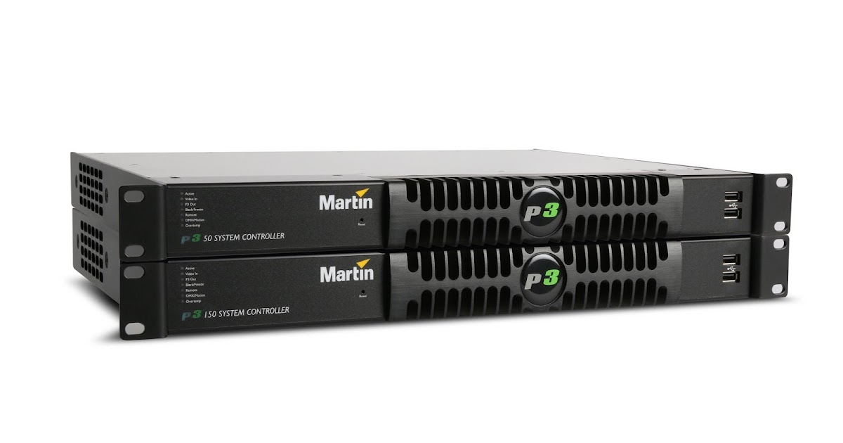 Martin by HARMAN P3-050 & P3-150 System Controllers Get A Major ...
