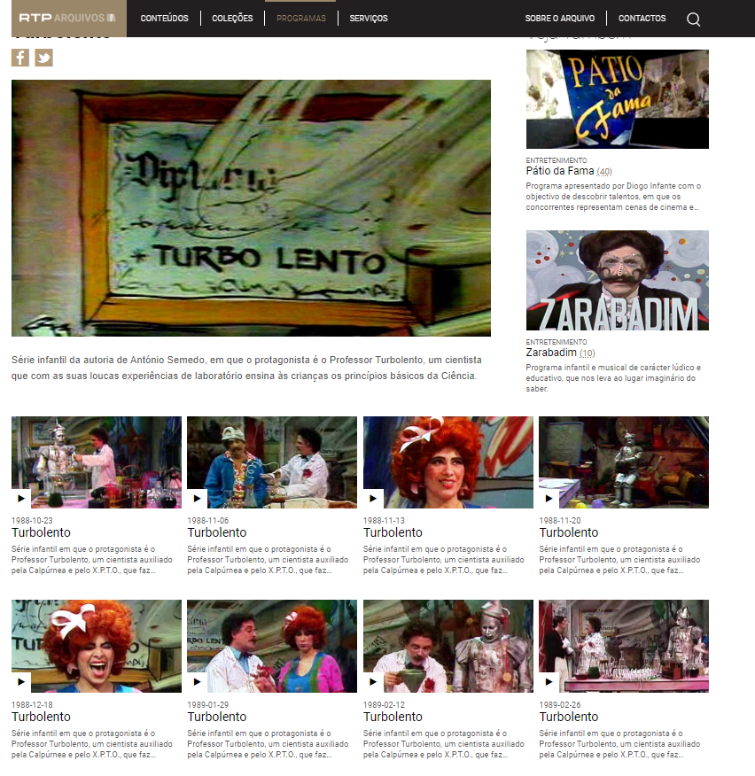 Enciclopédia de Cromos: O Professor Turbo Lento (1988)