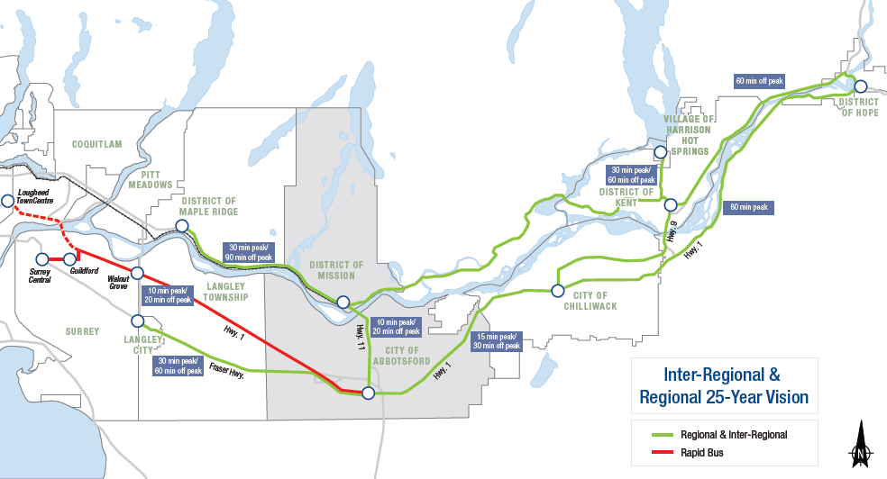 The South Fraser Blog: Future transit plan for Abbotsford and Mission