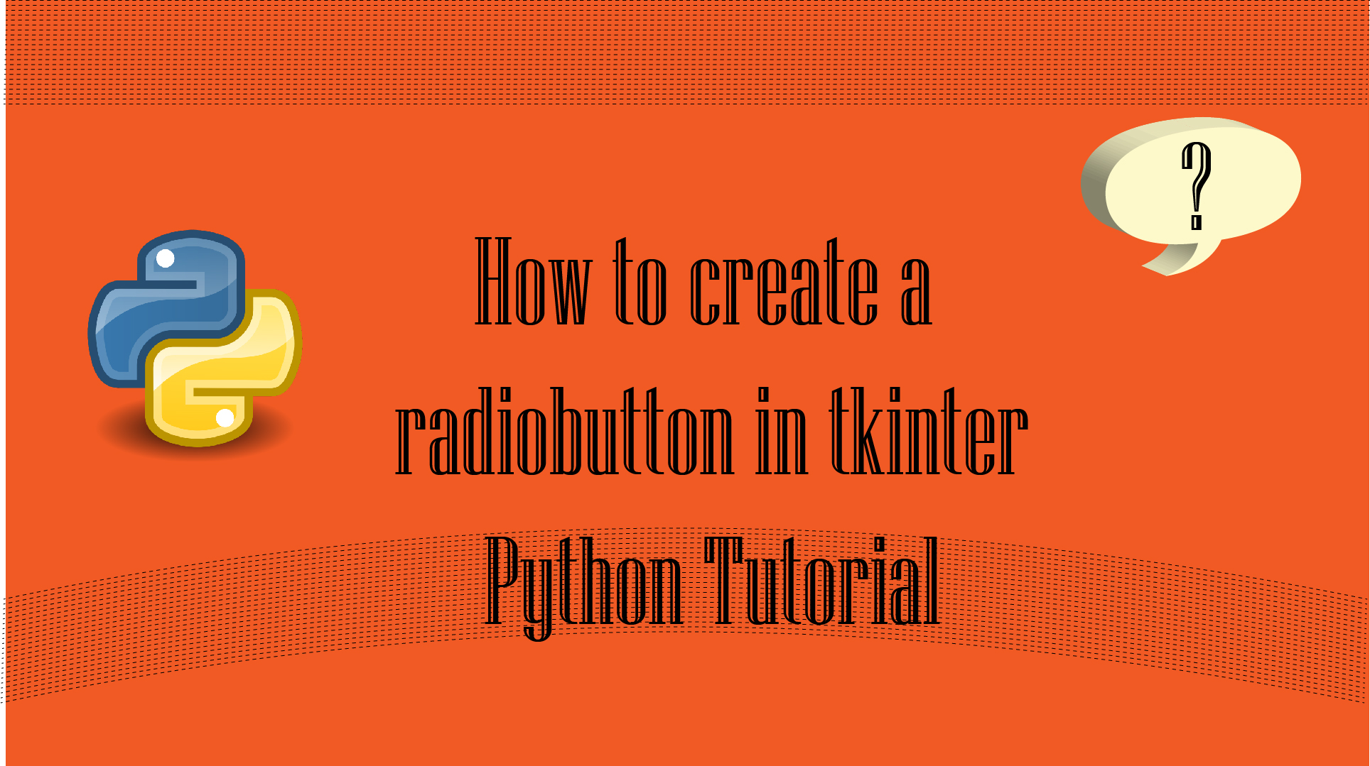 How To Create A Radio Button In Python Tkinter Tutorial Vijay Tech How To Create A Radio Button In Python Tkinter Tutorial Vijay Tech