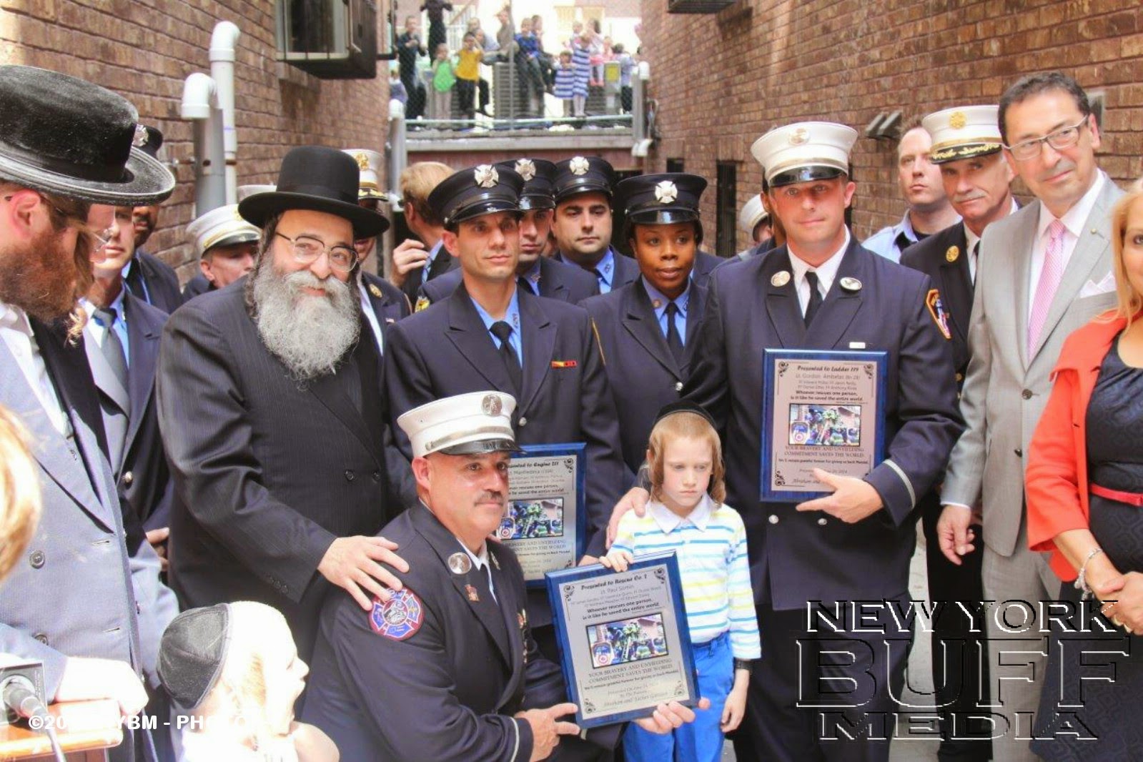 New York Buff Media: FDNY Members Thanked for Rescuing Brooklyn Boy