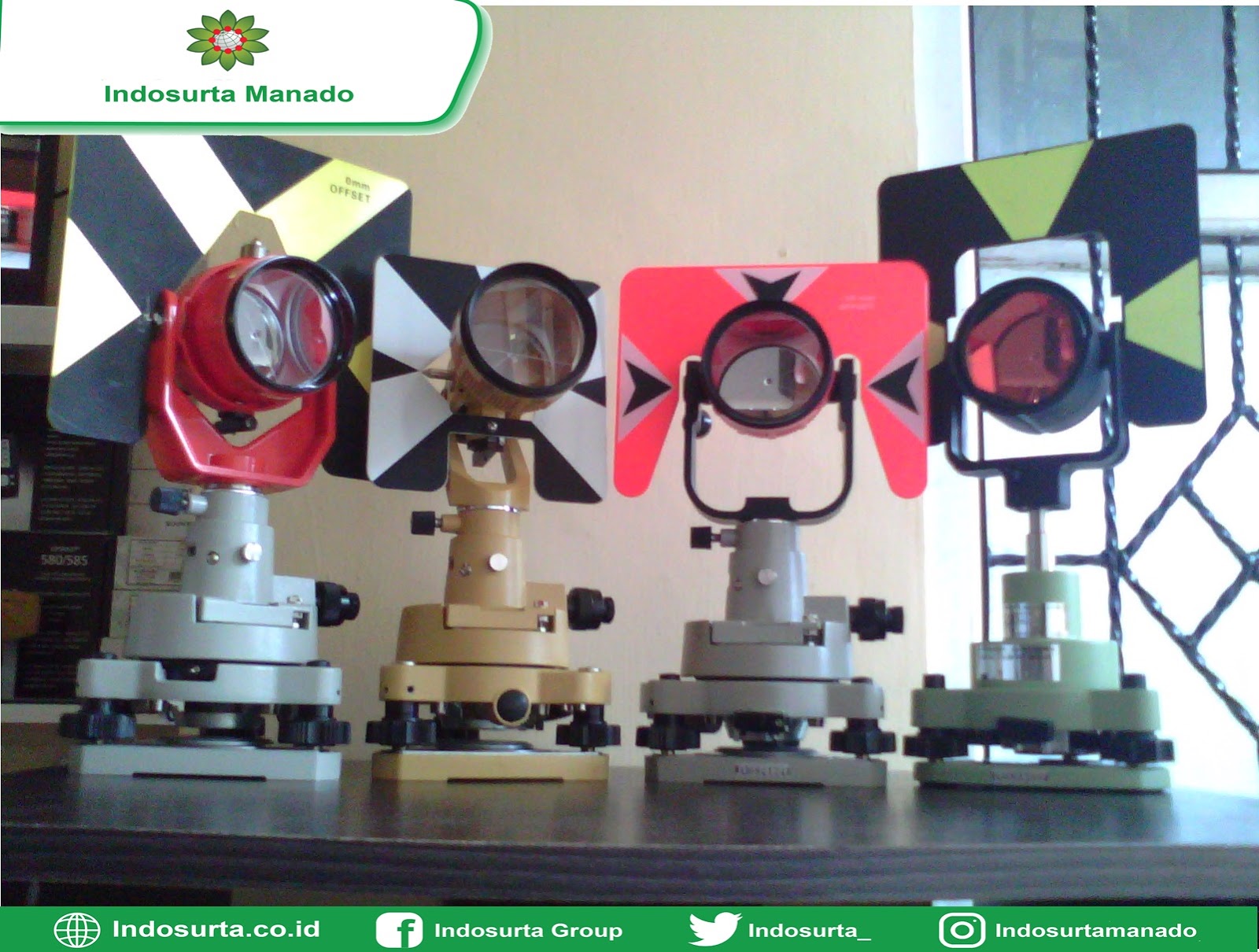 Jual Prisma Target | Prisma Polygon Topcon, Sokkia, Nikon