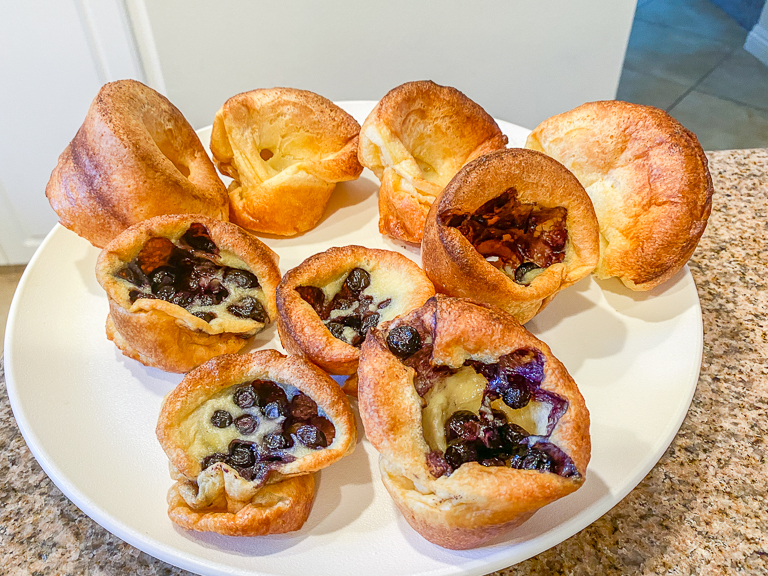 National Blueberry Popover Day