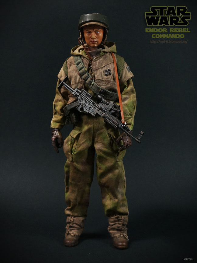 RED6: Sideshow Toys Star Wars 1/6 Endor Rebel Infantry (Reworked)