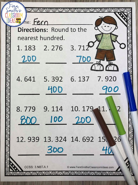 Are You Teaching Rounding to the Nearest Ten or Hundred? Then Grab ...