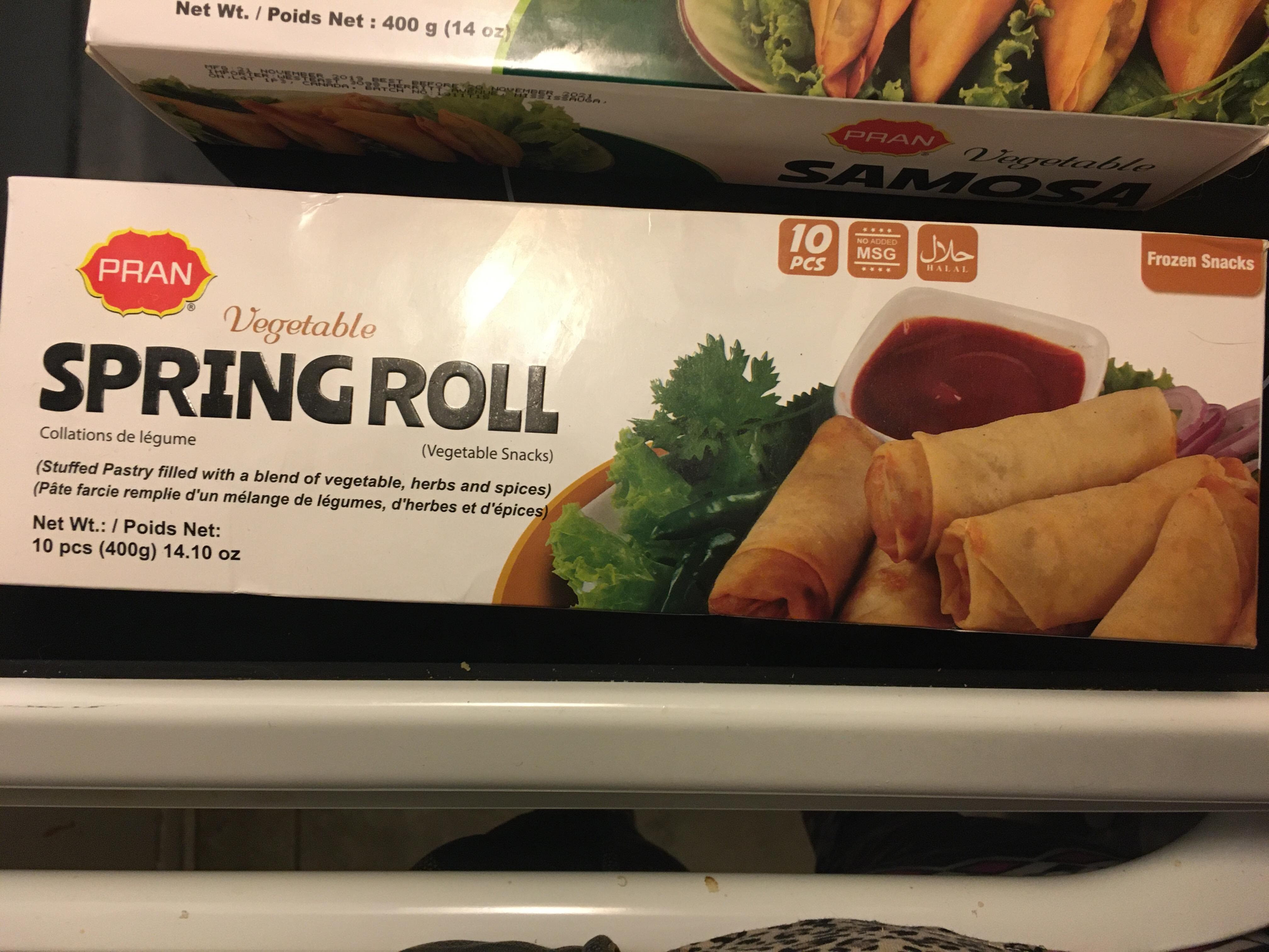 Adorable Fluff: Pran. Vegetable Spring Rolls Review.
