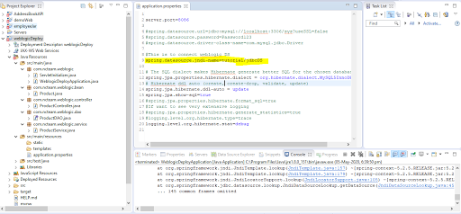 Spring Boothibernate Project With Weblogic Server Deploy Spring Boot Project To Weblogic With