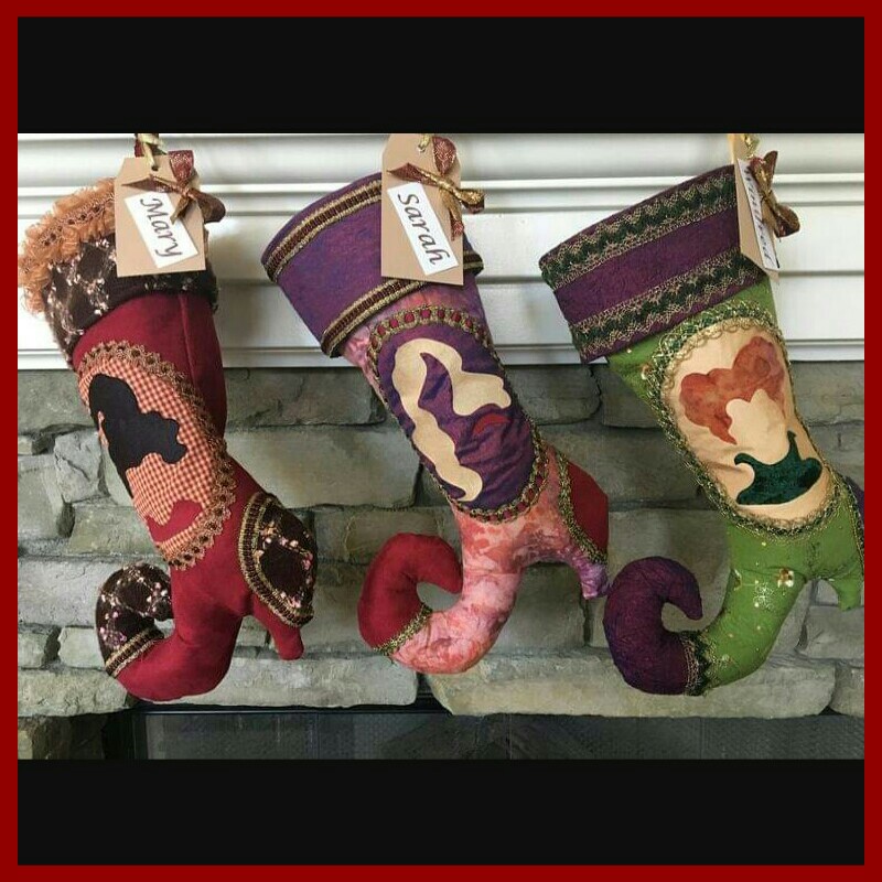 DIY And Household Tips: Hocus Pocus Christmas Stocking