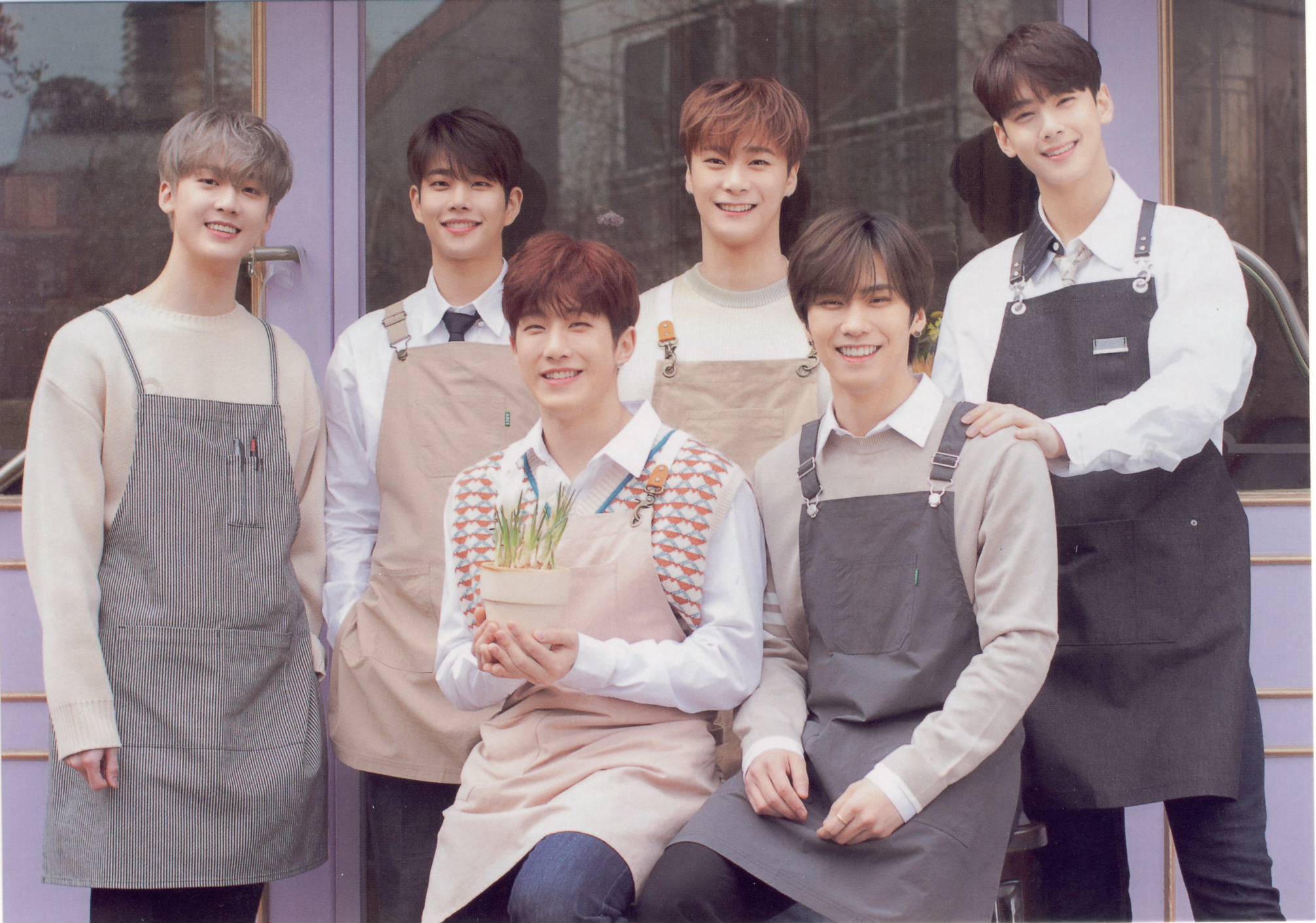 kpop scans: Astro Special Single Album - ONE&ONLY Limited Edition postcard