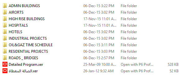 70+ Sample Construction Schedule in Primavera P6 for Large Projects