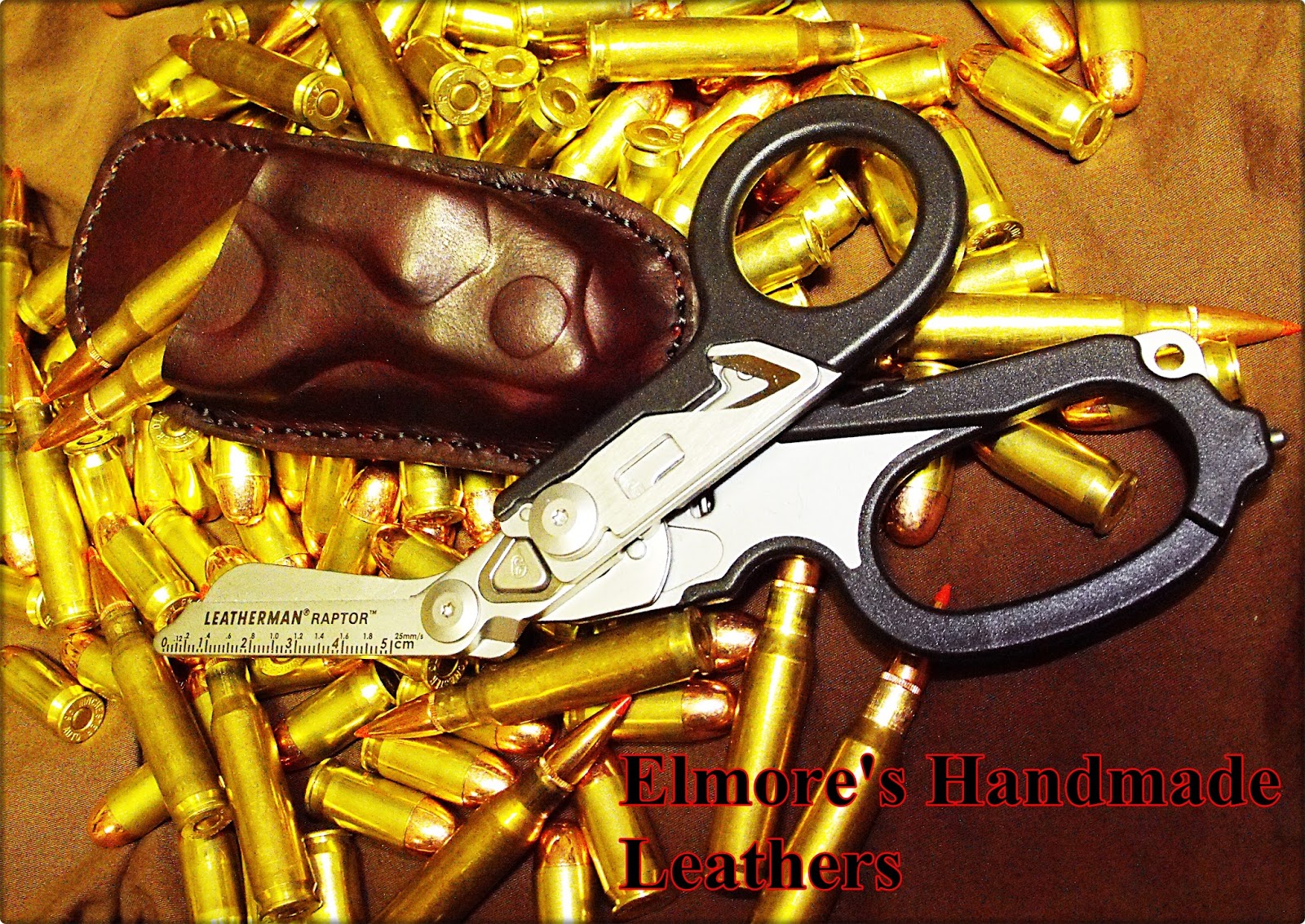 Elmore's Handmade Leathers and More: Leatherman Raptor Sheaths
