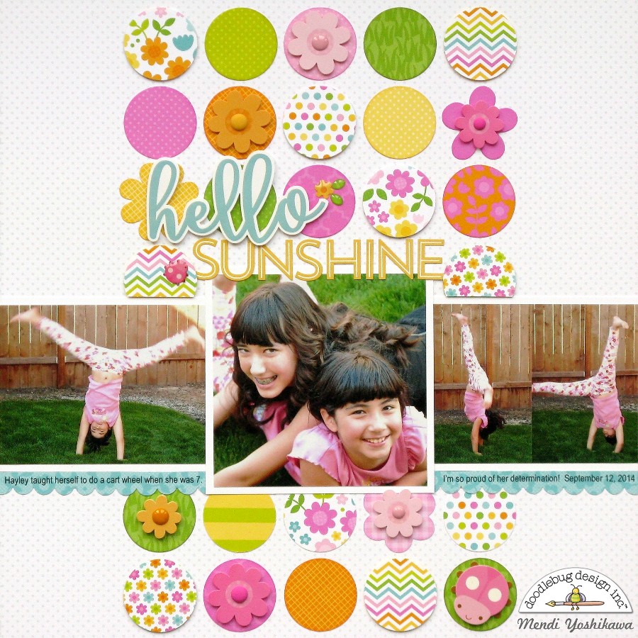 Doodlebug Design Inc Blog: Spring Garden Collection: Hello Sunshine ...