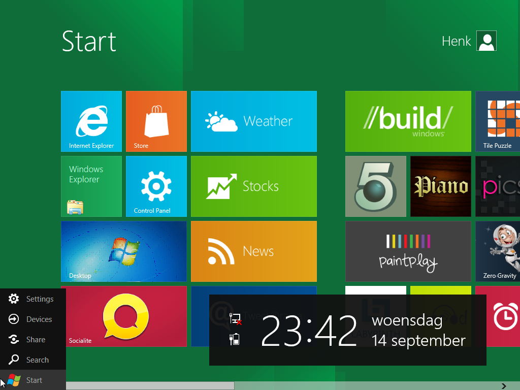 Henk's blog: Windows Developer Preview or Windows 8 for developers ...