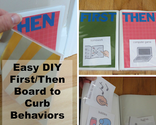 Branch and Blossom Atelier: Easy DIY First/Then Board