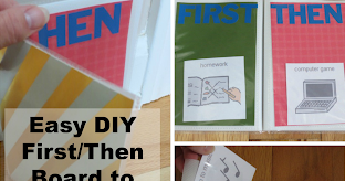 Branch and Blossom Atelier: Easy DIY First/Then Board