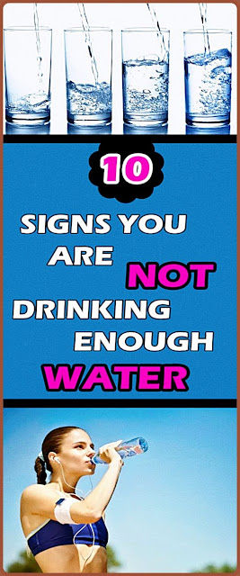 10 Signs you are not drinking enough water - wellness days