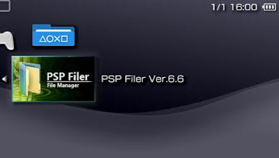 PSP＆ePSP ファイルマネージャーPSP Filer紹介