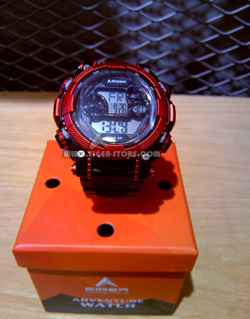 Eigger'spoh: Jam Tangan Eiger IYW0097 LCD Watch Original