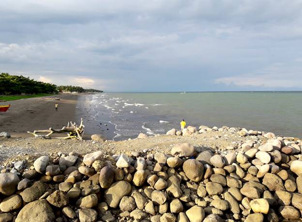 Eye in the Sky: Black Sands of Dawis Beach (Digos City, Davao del Sur)