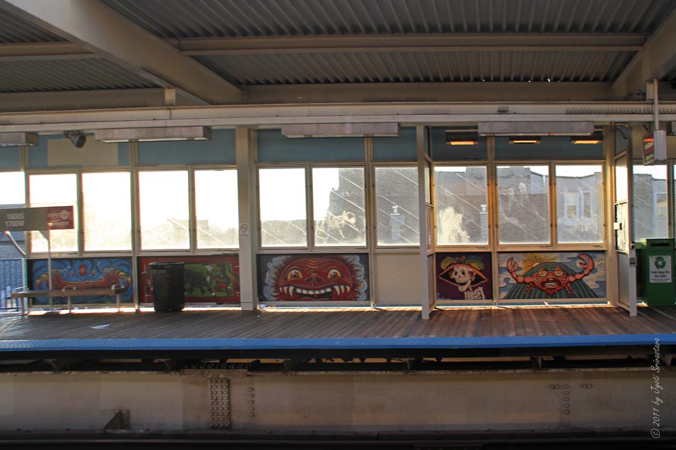 Public Art in Chicago: CTA Adopt-A-Station: 18th Street Station ...