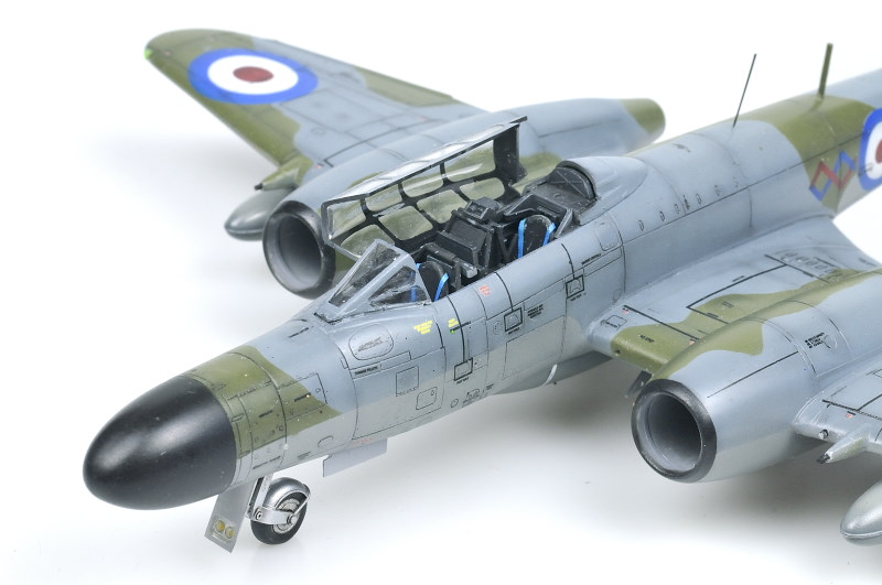 A.W. Meteor Mk.12 - postavený model od Rémiho Schackmanna
