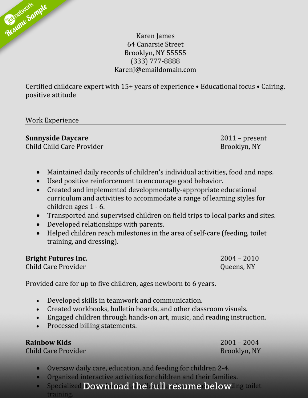 Elderly Caregiver Resumes ~ Medical Resume