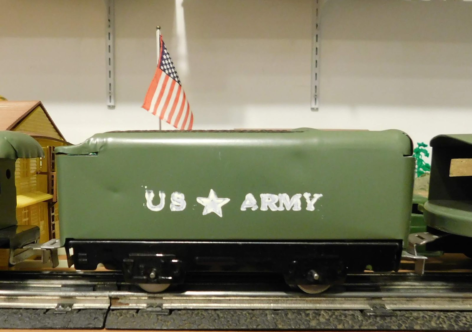 Toys and Stuff: TRAIN TIME: Custom Marx Army Commodore Vanderbilt ...