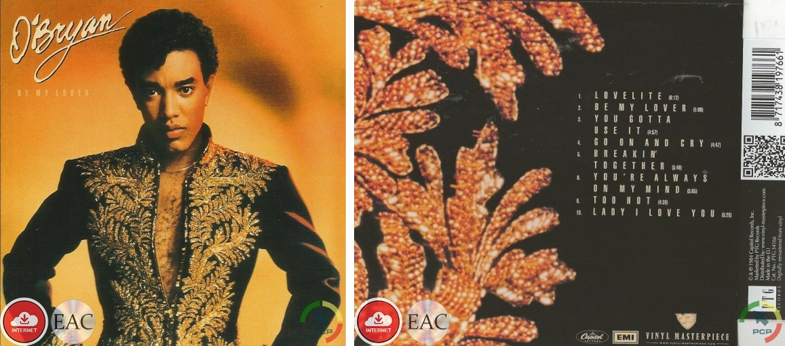 MUSICANAVEIA FLAC: O'bryan - Be My Lover (1984)