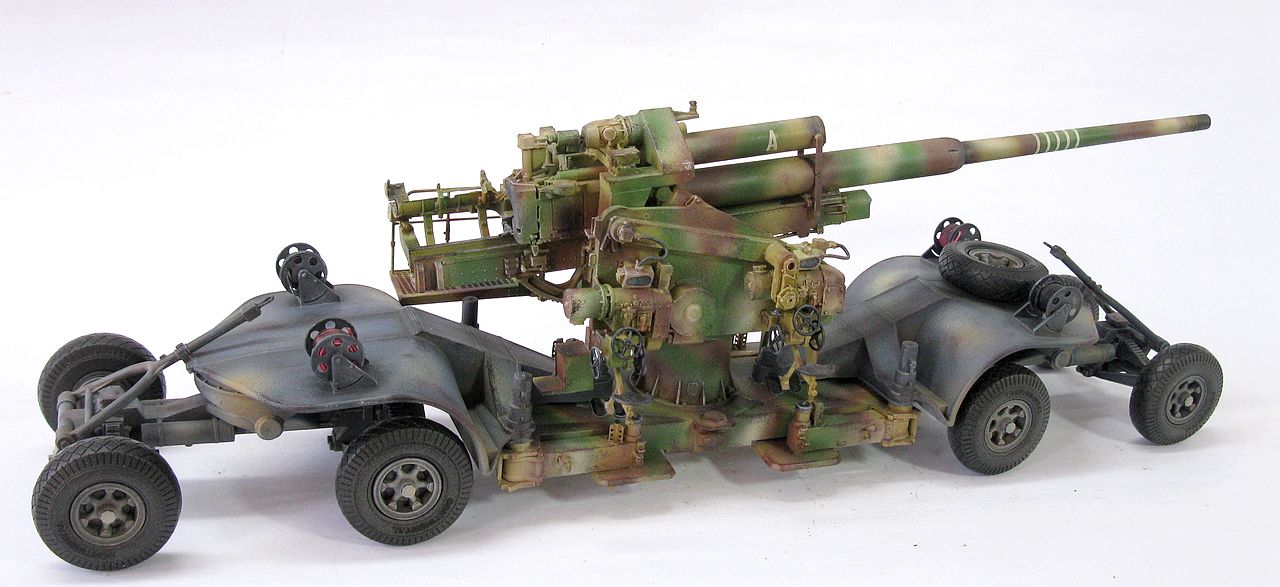 Panzerserra Bunker- Military Scale Models in 1/35 scale: 12.8 cm FlaK ...