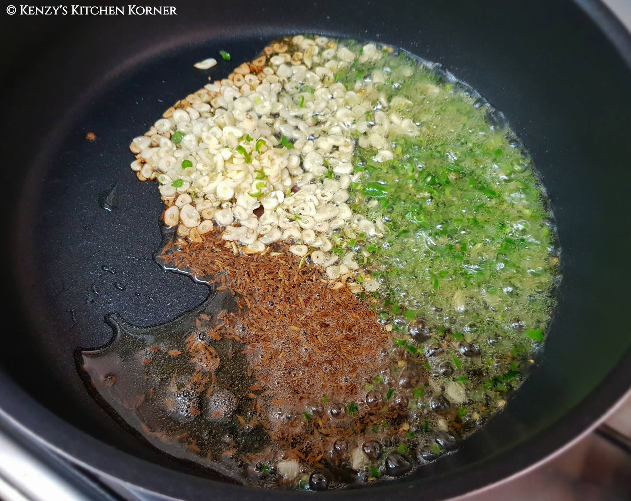 Kenzy's Kitchen Korner... : Parsi Style Kharo Safed Papeto & Papeta Par Edu