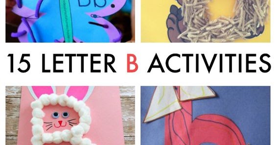 Kids 3: Letter B crafts: