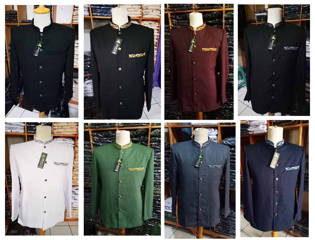 Model Fashion Busana Muslim Pria Jas Koko Terbaru Januari 2020 ...