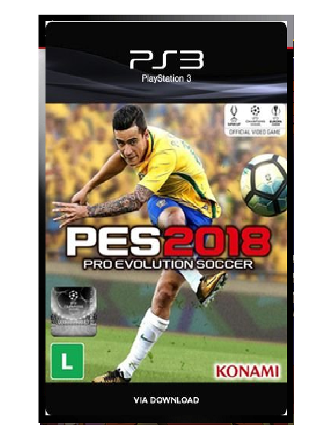 Pro Evolution Soccer 2018 ( PES 18 ) para PS3 mídia digital - Arte no ...