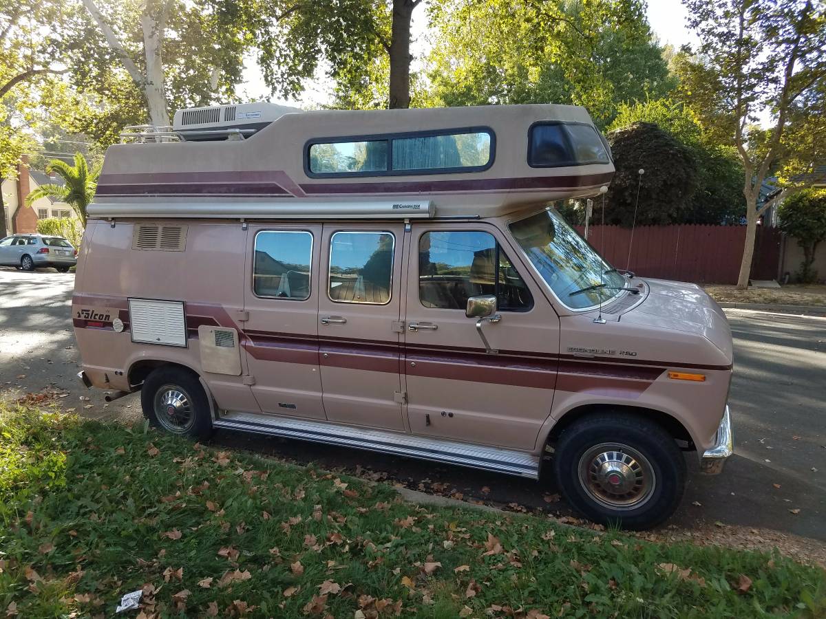 Out Of Step: 1987 Ford Falcon Econoline e250 Camper Van - $4200 ...