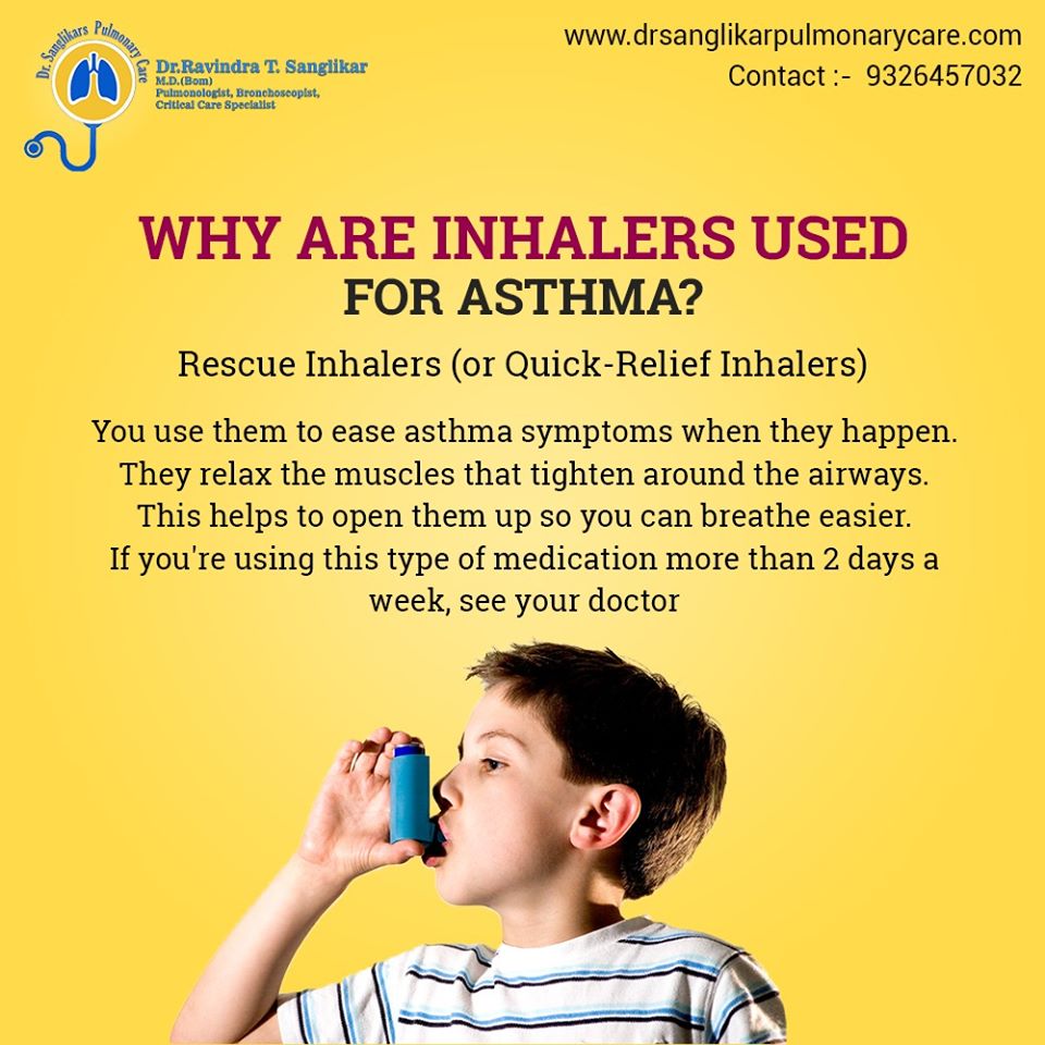 USE OF INHALERS FOR ASTHMA