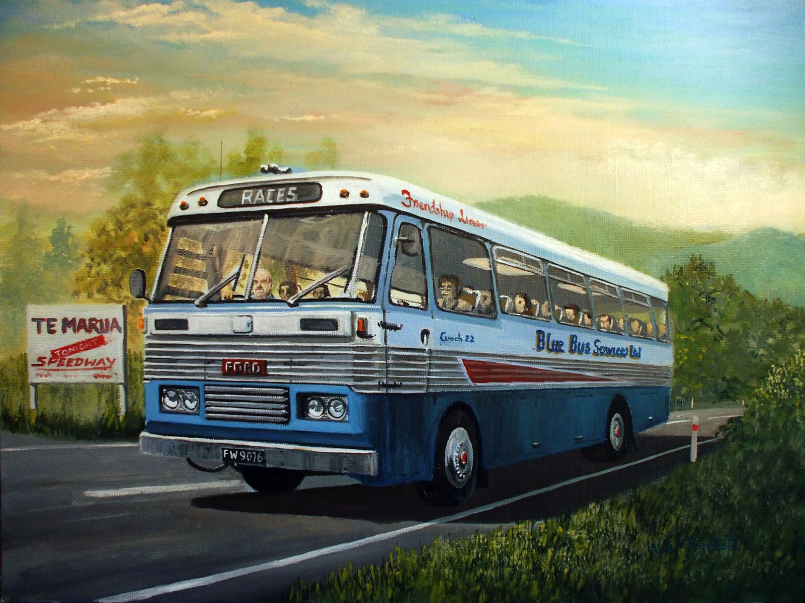 transpress nz: Ford R Series bus