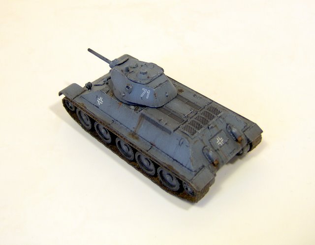 Gulumik Military Models: T-34/76 L11 German Captured 1/72 UM - Gallery