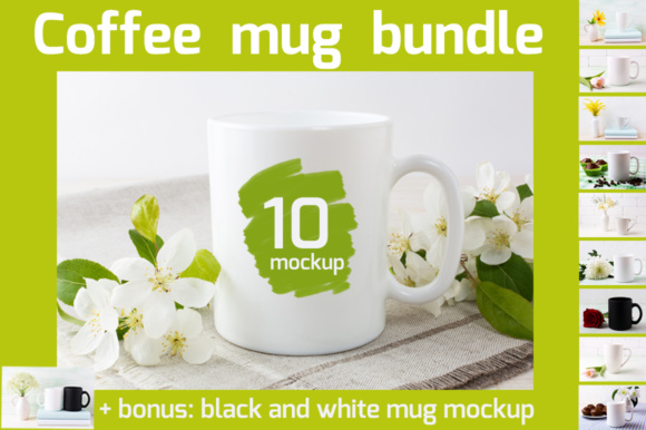 Coffee Mug Mockup Bundle