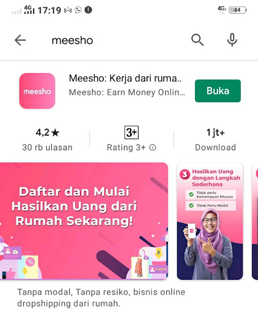 Review Aplikasi Meesho untuk Reseller dan Dropship - BERBAGI ILMU