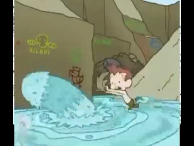 Shirtless Drawn Cartoon Boys: Shirtless Rudy Tabootie in ChalkZone
